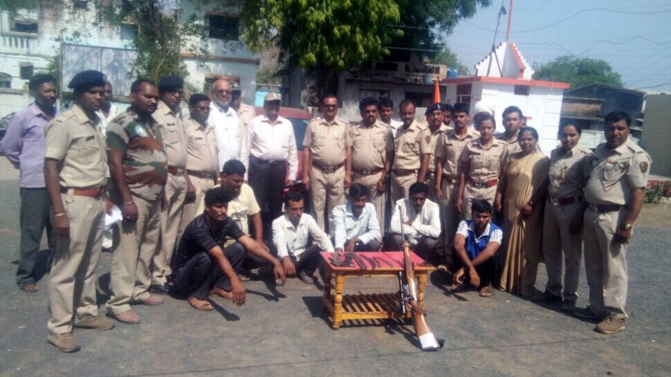 दिग्रस वनक्षेत्रात शिकाऱ्यांचा धुमाकूळ, वन्य प्राण्यांवर गोळीबार ...
