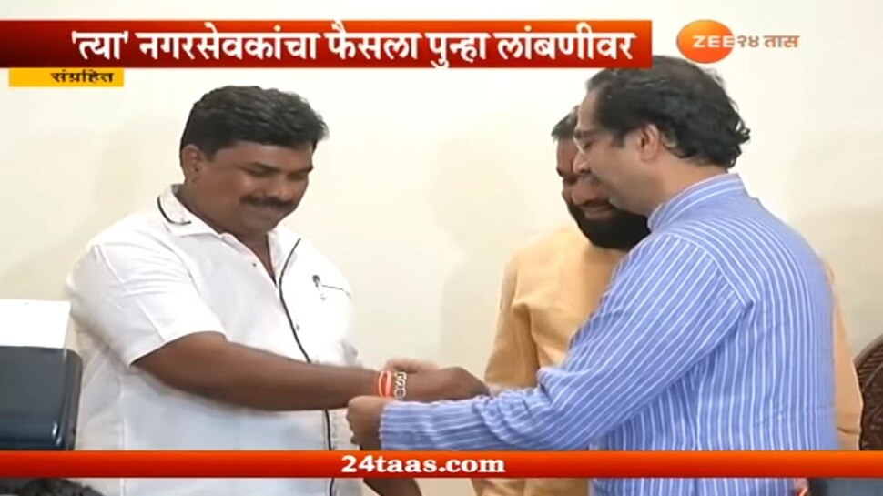 MNS Leader Sandeep Deshpande and Shiv Sena leader Anil Parab on Palghar ...