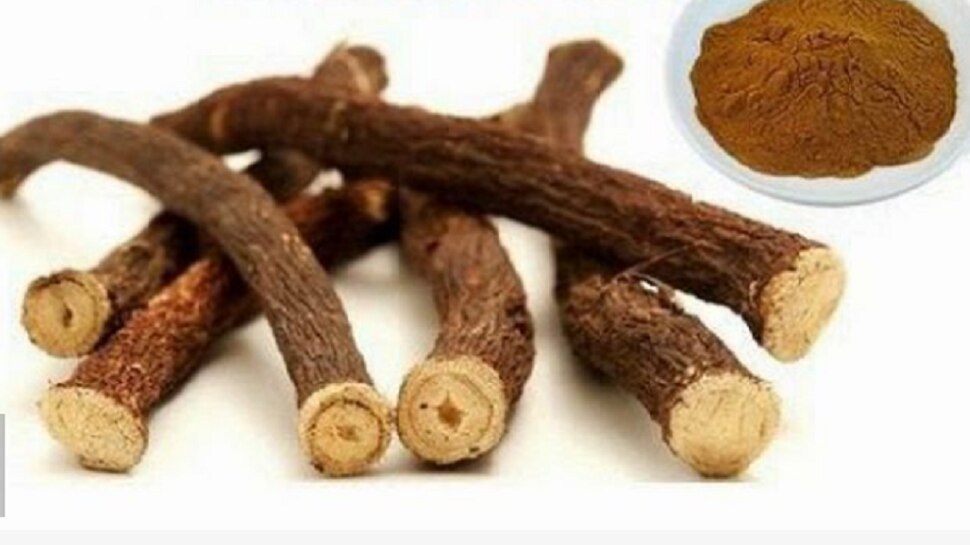 घशातील खवखव हमखास दूर करेल ज्येष्ठमधाचा तुकडा । how to get rid of sore ...