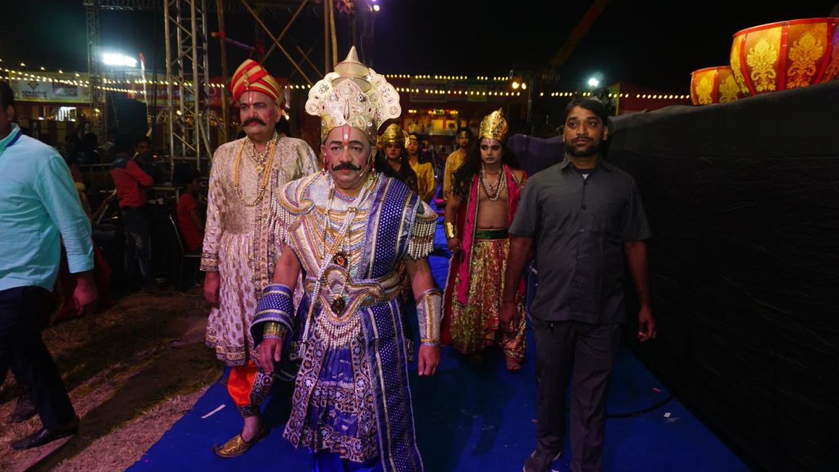WATCH Union Minister Dr Harshvardhan played the role of Raja Janak in ...
