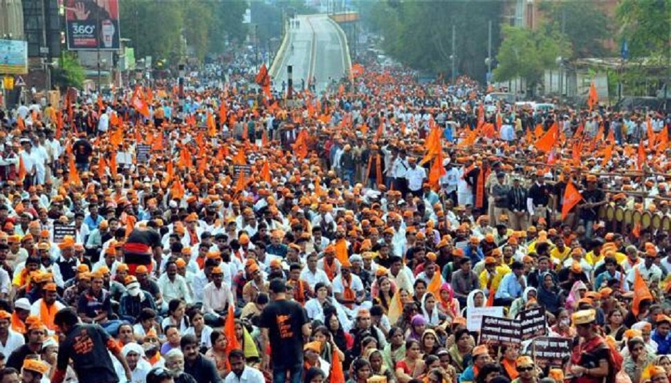 how many obc, kunbi, other caste people support maratha reservation