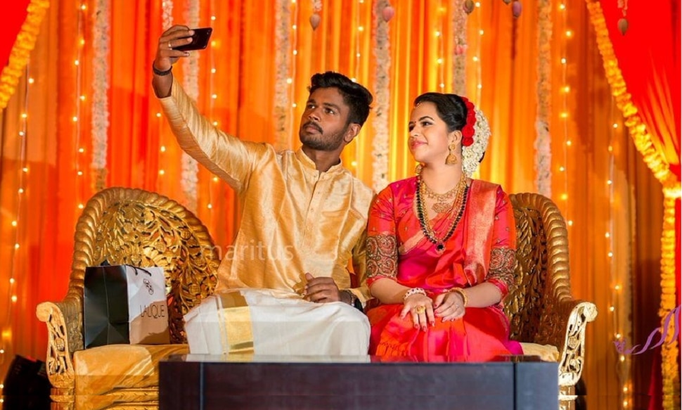 क्रिकेटर संजू सॅमसन 'कॉलेज फ्रेंड'सोबत अडकला विवाहबंधनात | Sanju Samson ...