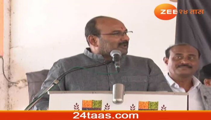 संजयकाका पाटील यांनी आमदार सुरेश खाडेंना भर सभेत झापलं | Sangli Mp ...