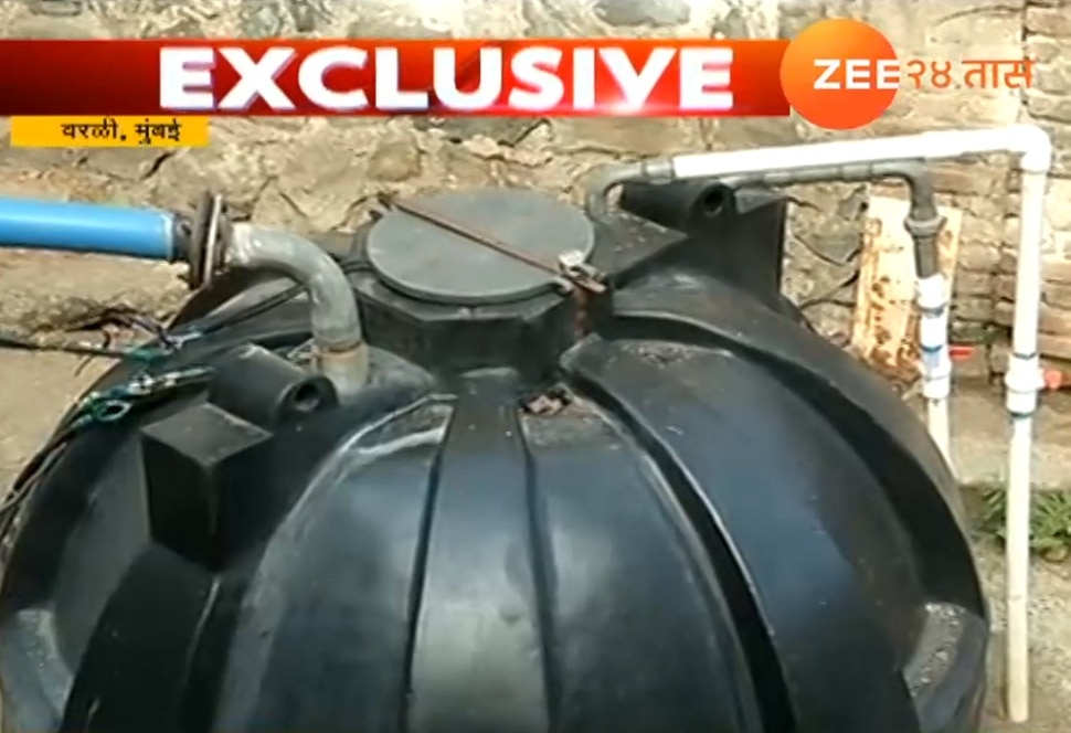 BMC hidden provide water to high profile area in Worli | वरळीतील ...