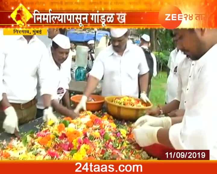 Mumbai | Girgaum Chowpatty | Activist Working On Making Gandul Khat ...