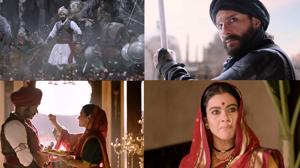 Movie Review : 'तानाजी : द अनसंग वॉरियर' | ajay devgn, kajol, saif ali ...