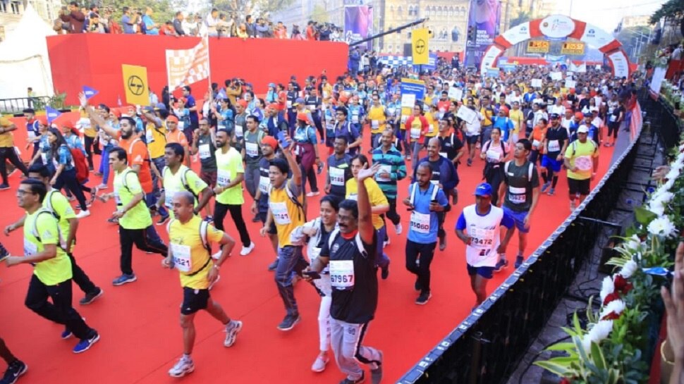 मुंबई मॅरेथॉन स्पर्धेत भारताची सुधा सिंग अव्वल Mumbai marathon contest ...