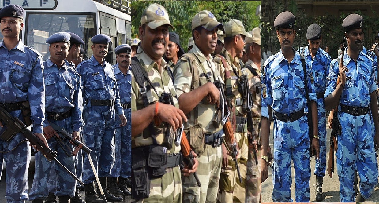 RAF, CISF, CRPF च्या तुकड्या महाराष्ट्रात दाखल