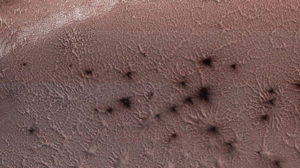 Spiders on Mars : Scientists solved the mystery of Spiders on Mars Nasa ...
