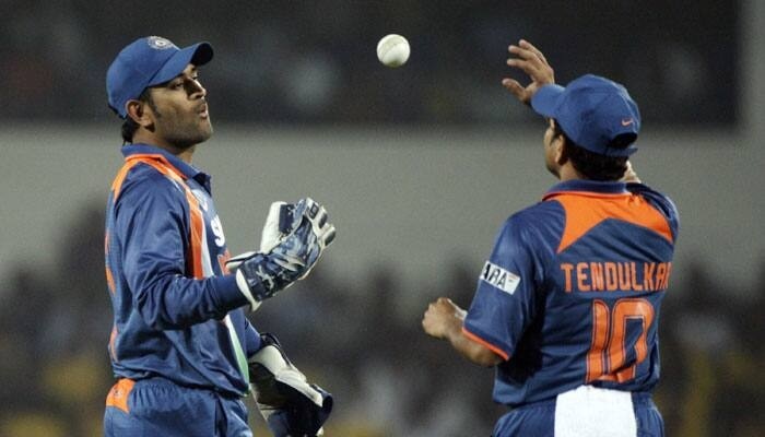 first meet ms dhoni and sachin tendulkar in dilip trophy