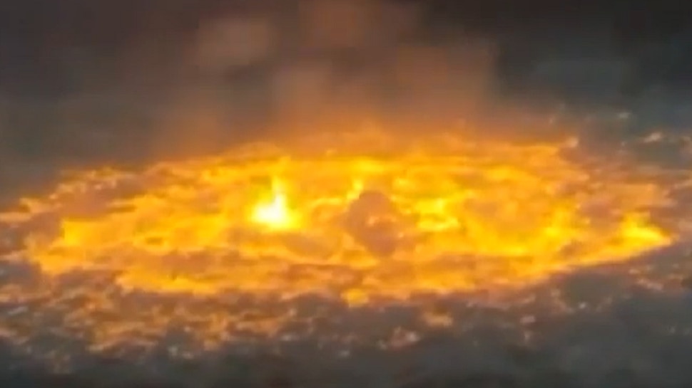 Fact Check What is the truth behind the video of the sea fire