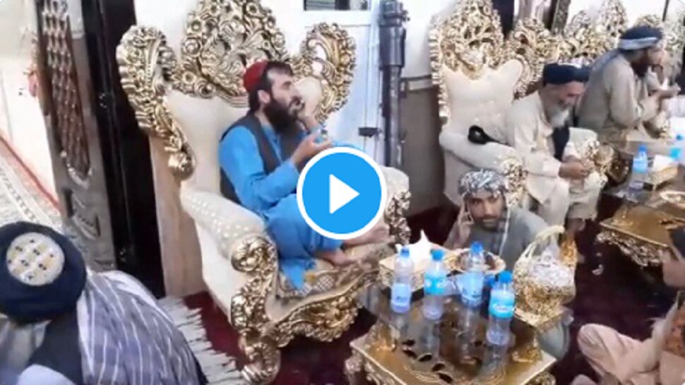 Taliban Fighters Have Tea, Sit on Couches Inside General Dostum's Empty ...