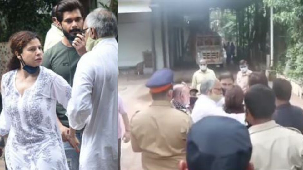 is siddharth shukla funeral police slap actress husband
