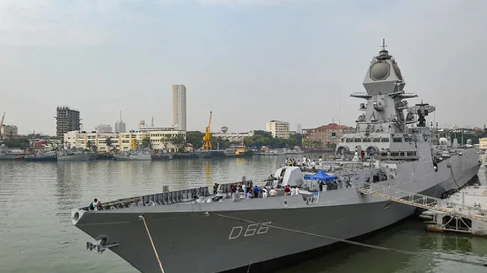 Battleship INS Visakhapatnam enters Indian Navy