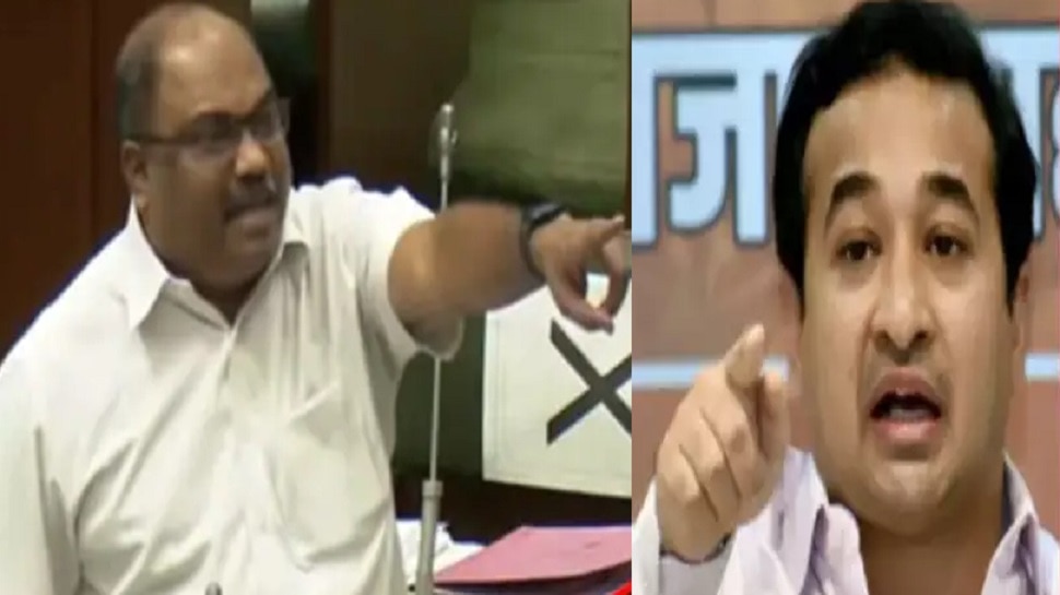 Nitesh Rane vs Anil Parab in Maharashtra Legislative Assembly