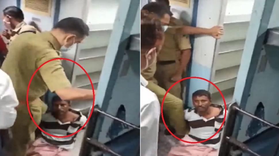 Karla police kick passenger for travelling without ticket in train ...