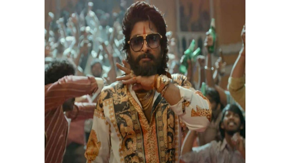 how pushpa allu arjun beard style exists in movie