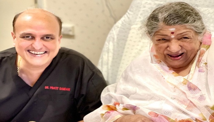 Dr Pratit Samdani on Lata Mangeshkar Last Memories Exclusive on Zee 24 Taas
