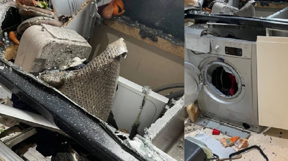 Explosion of washing machine while washing clothes, be careful in time