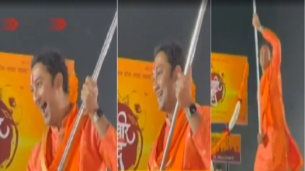 Beed MLA Sandeep Khirsagar Danced On Dhol Tasha Video Viral