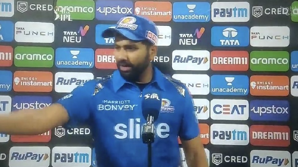 rohit sharma angry after third match lost in ipl 2022