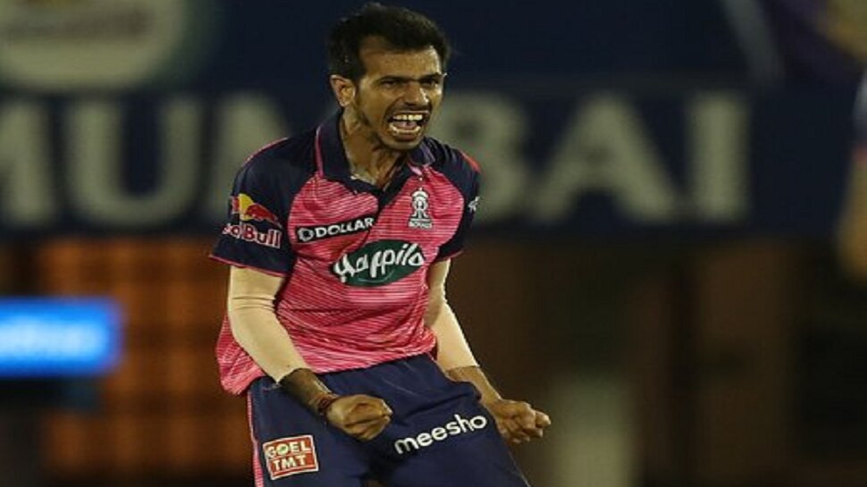 rr vs kkr ipl 2022 rajsthan royals spinner yuzvendra chahal registered ...