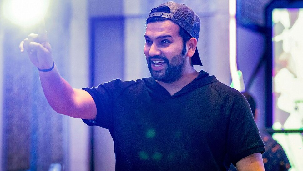 Rohit sharma dance video viral after csk out from ipl 2022