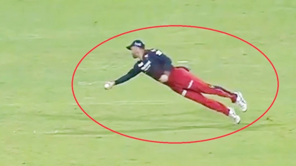 VIDEO: Maxwell became 'Superman', caught this amazing catch while ...