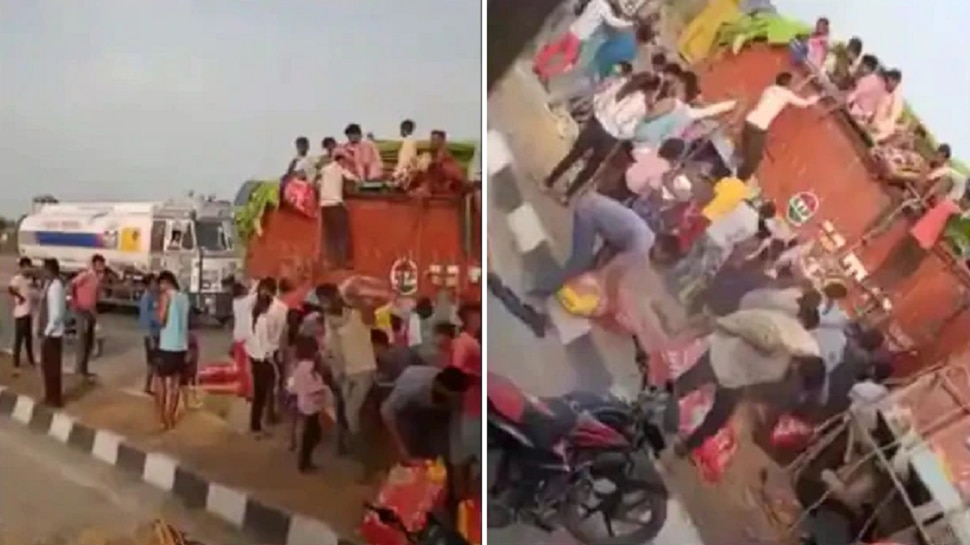 truck accident video viral after seeing people inhuman things you will ...
