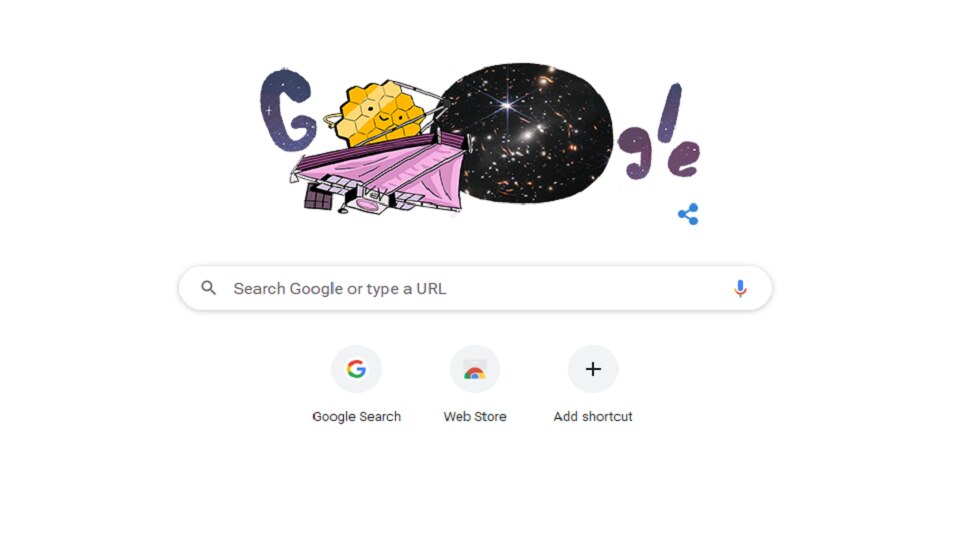 NASA James Webb Space Telescope First Image Google Doodle Trending ...