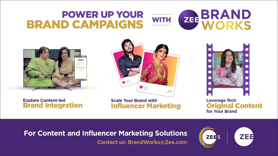 zee brand works launch new campaign for brands and marketers