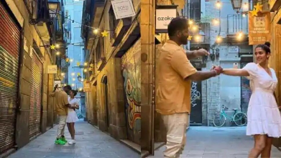 actress nayathara shares her romantic photo with husband vignesh shivan ...