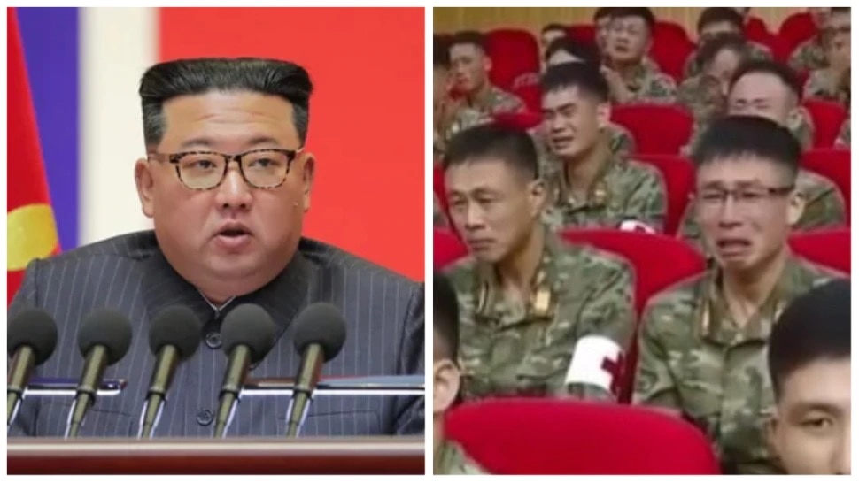 Laughing Kim Jong Un said something that the doctor started crying ...