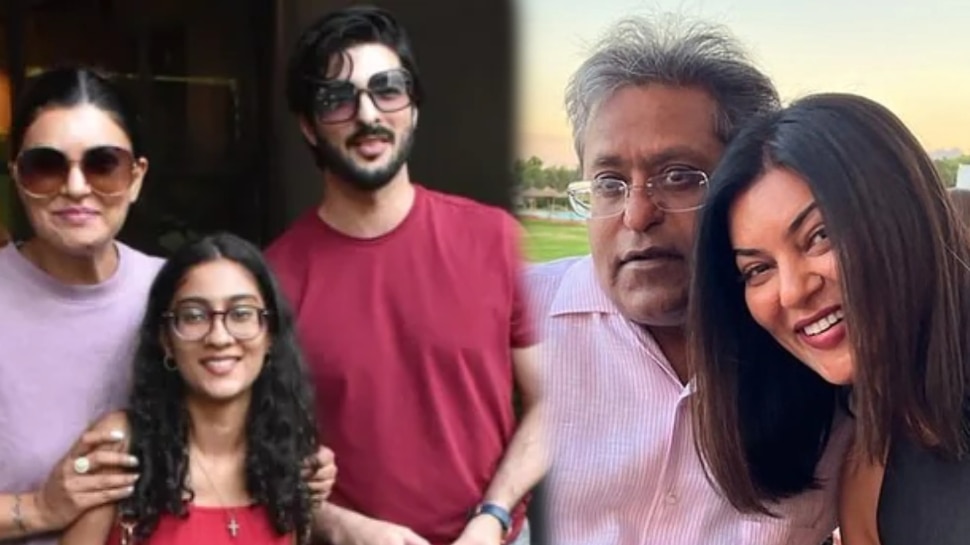 Sushmita Sen Spotted With Ex Boyfriend Rohman Shawl video viral Social ...