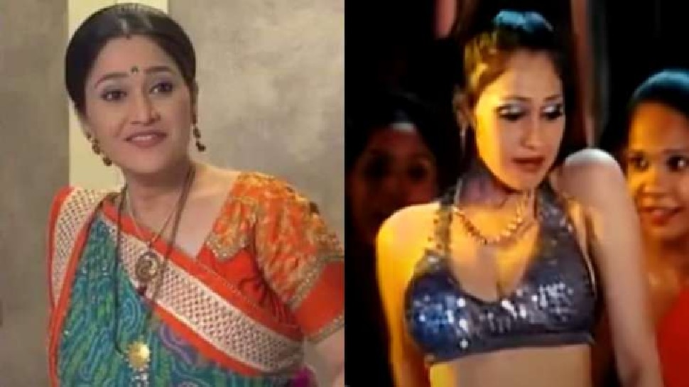 Taarak Mehta Ka Ooltah Chashmah Fame Disha Vakani Aka Dayaben bold dance video on marathi song ...