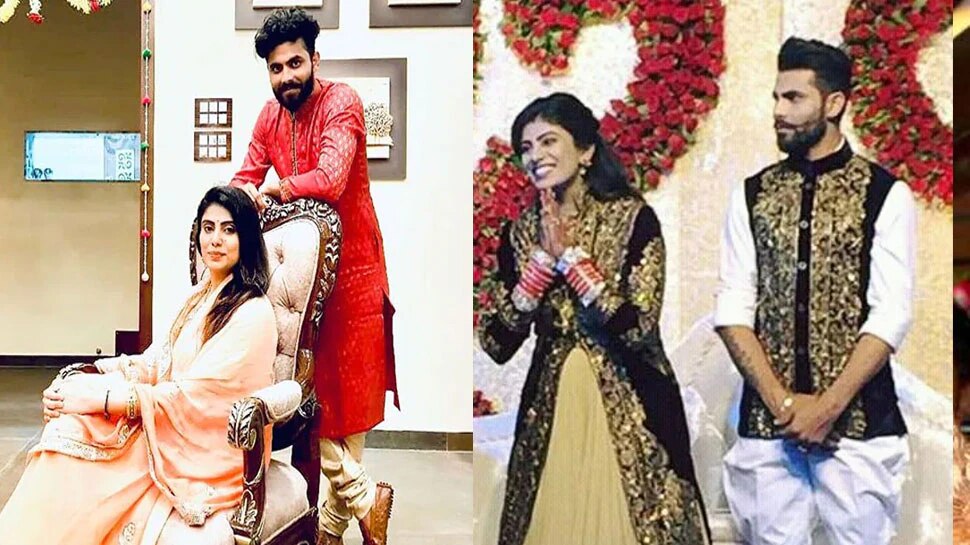 indian team cricketer all rounder ravindra jadeja beautiful wife reena ...