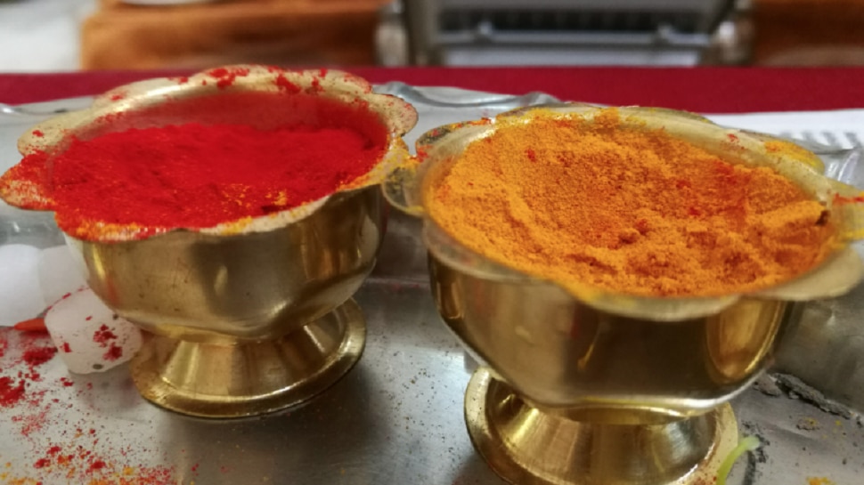 Ganeshotsav 2022 Right way to put haldi kunku