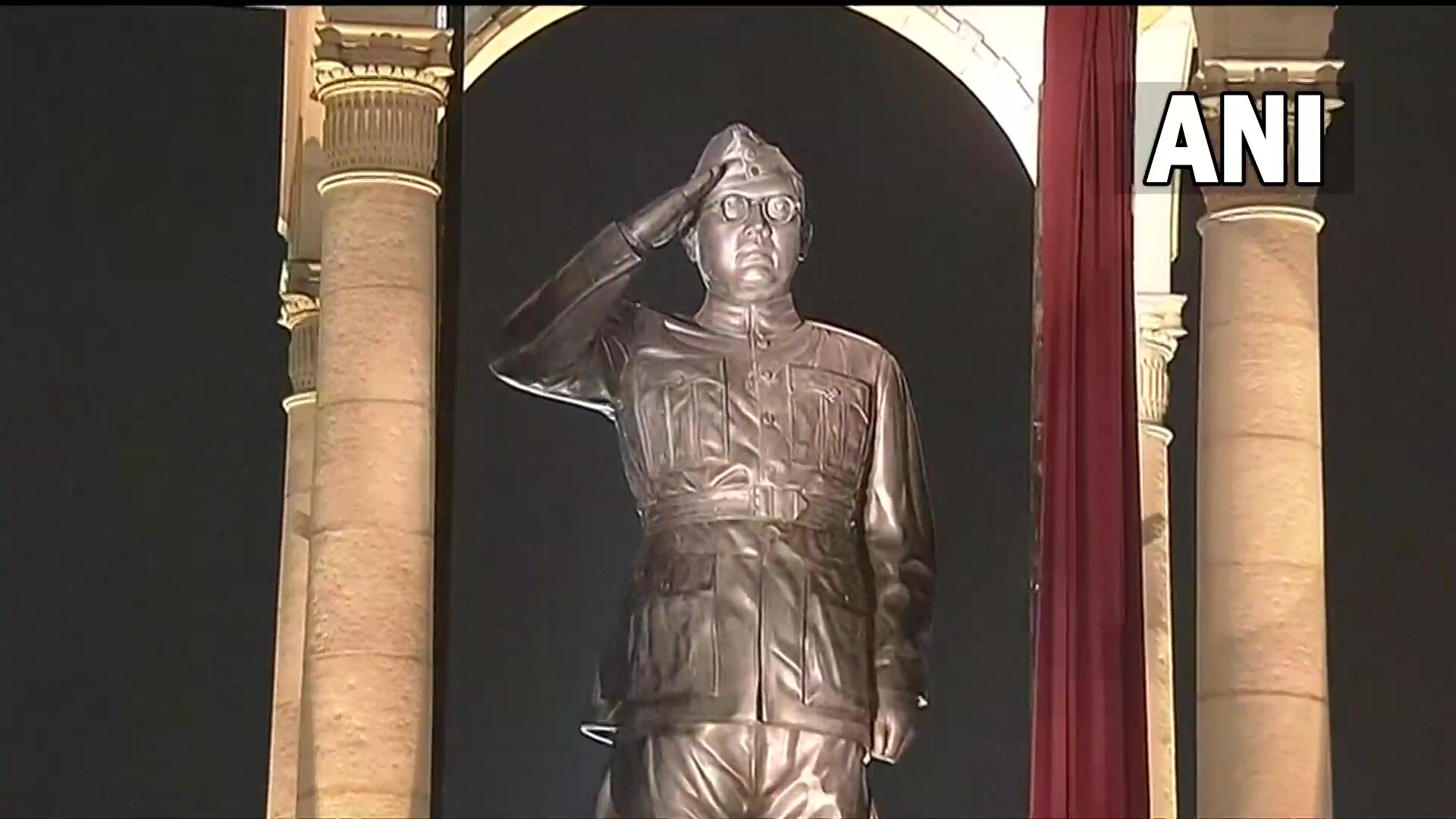 Prime Minister Modi unveiled the statue of Netaji Subhash Chandra Bose ...
