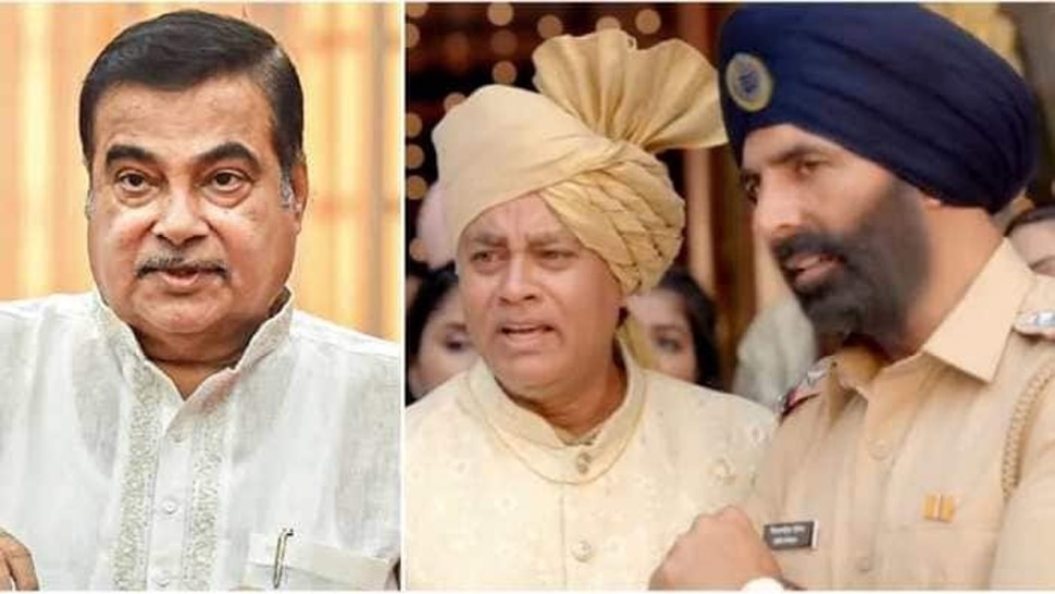 Ruckus Over Nitin Gadkari Tweet On Road Safety Video Akshay Kumar 