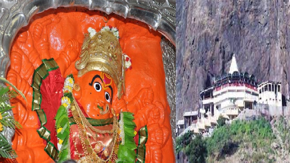 Original photo of nasik saptshrungi devi reveal its beautifull jmp