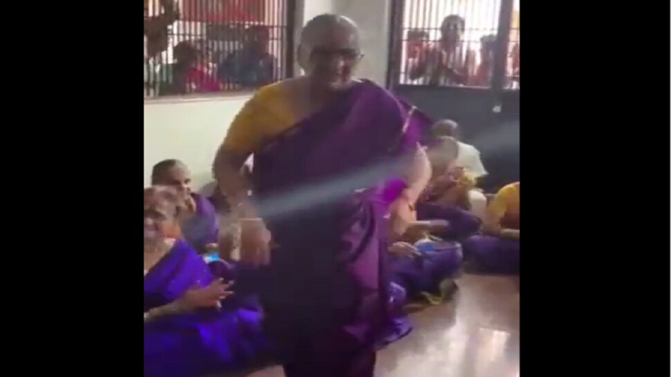 Treading video elderly women and Grandmas enthusiasm on social media ...