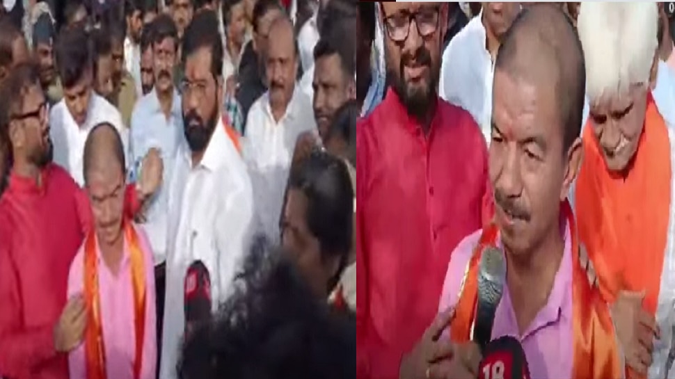 Thackeray Family person champasingh thapa join eknath shinde group big ...