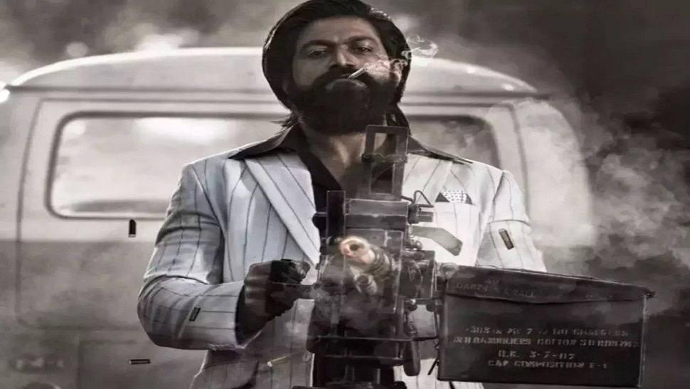 kgf 2 actor yash rocky bhai gun shooting video goes viral in social media