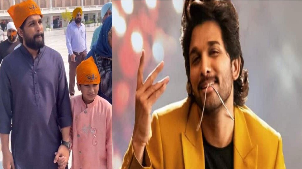 allu arjun visits golden temple wife his family for his wifes birthday ...