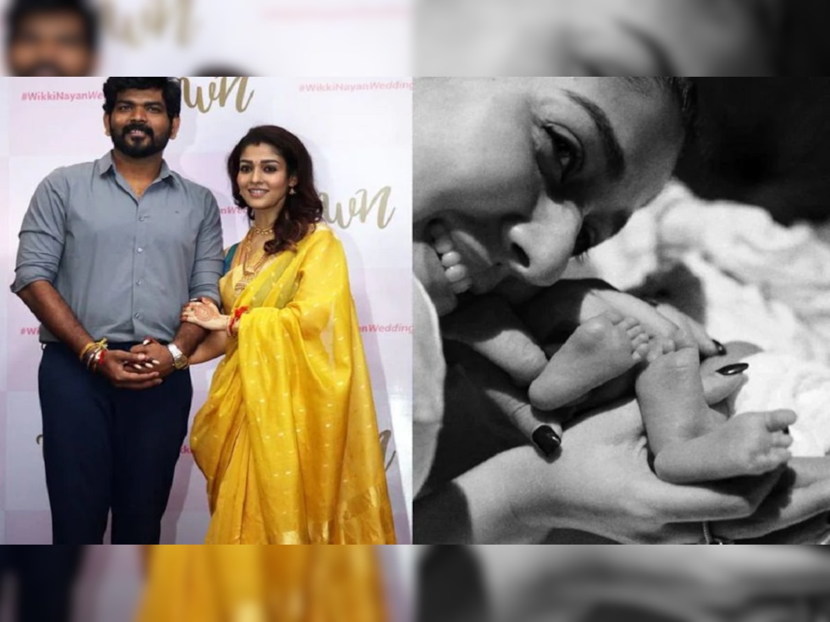 nayanthara and vignesh became parents of twins boy government will ...