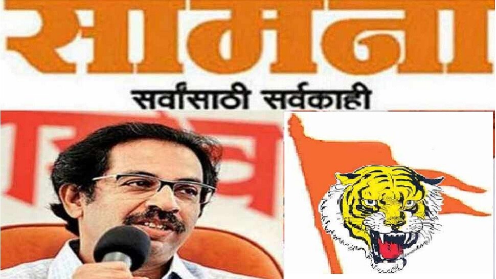 Saamana Editorial on Shiv Sena Symbol dhanushybaan and Shiv Sena Name ...