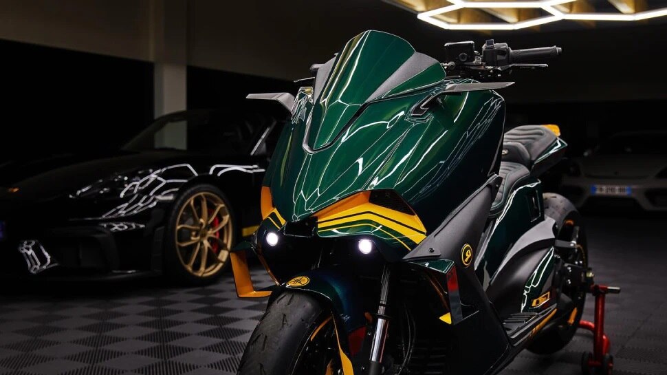 Yamaha Tmax Scooter Ready with Sporty Look and Premium Features See Photo