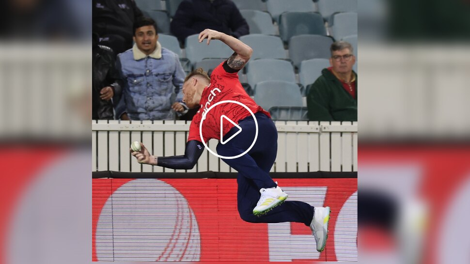 ben stokes saves six with fielding jumping in the air eng vs aus 2nd ...