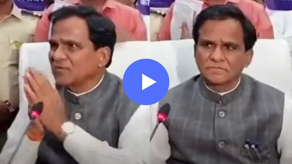 raosaheb danve folded hands before a woman who is trying to tell her ...