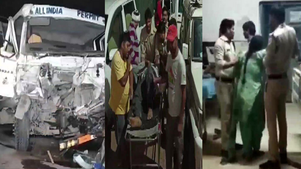 Madhya Pradesh Road Accident News :14 dead, 40 injured in a collision ... Madhya Pradesh Road Accident News :14 dead, 40 injured in a collision ...